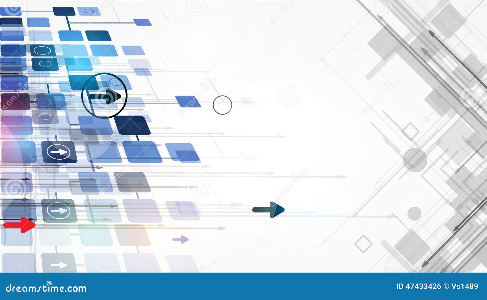 Integration and Innovation Technology Stock Vector - Illustration of ...