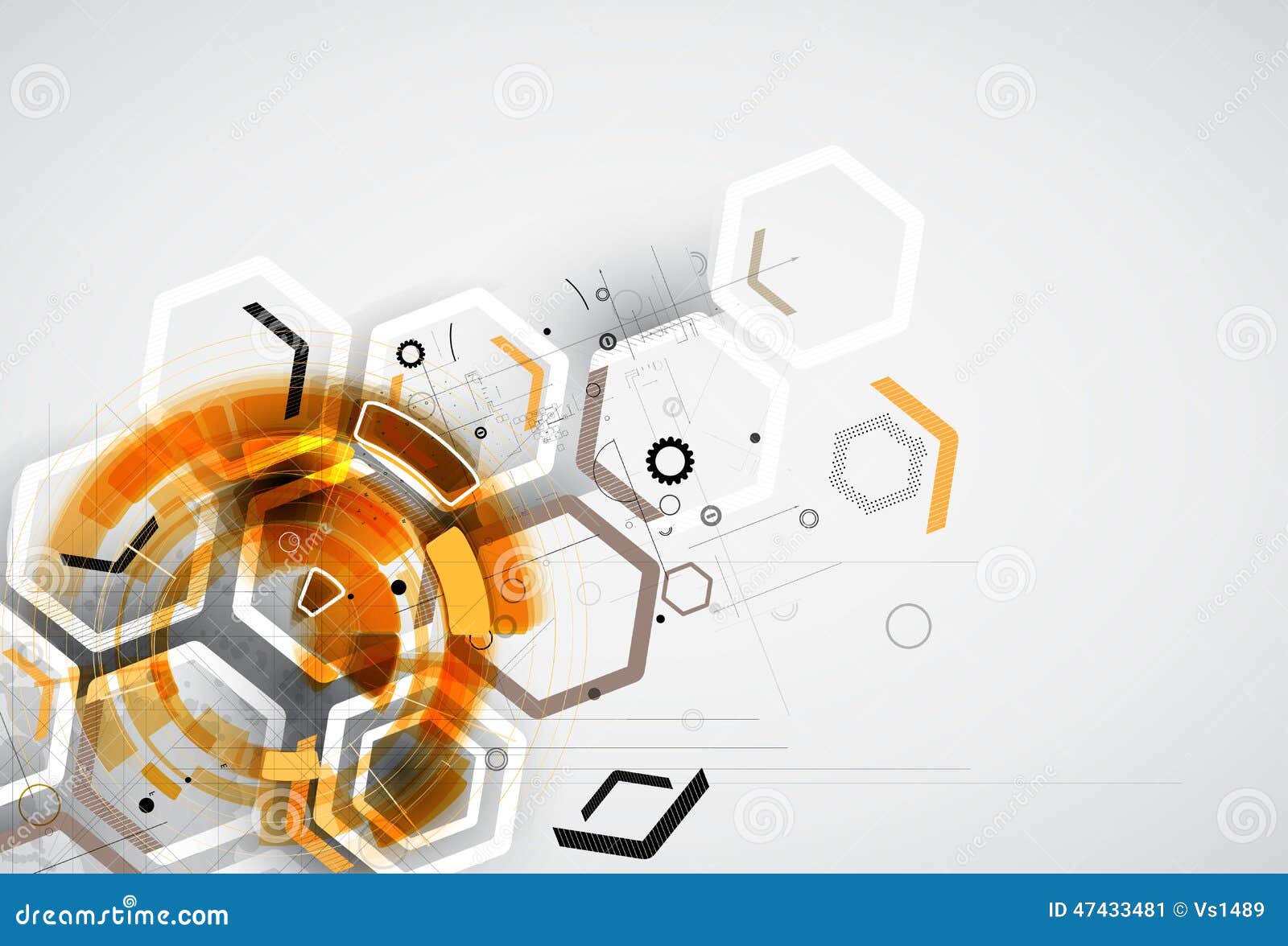 Integration and Innovation Technology Stock Vector - Illustration of ...
