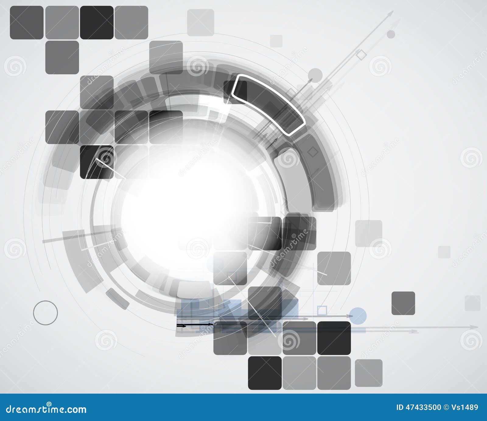 Integration and Innovation Technology Stock Vector - Illustration of ...