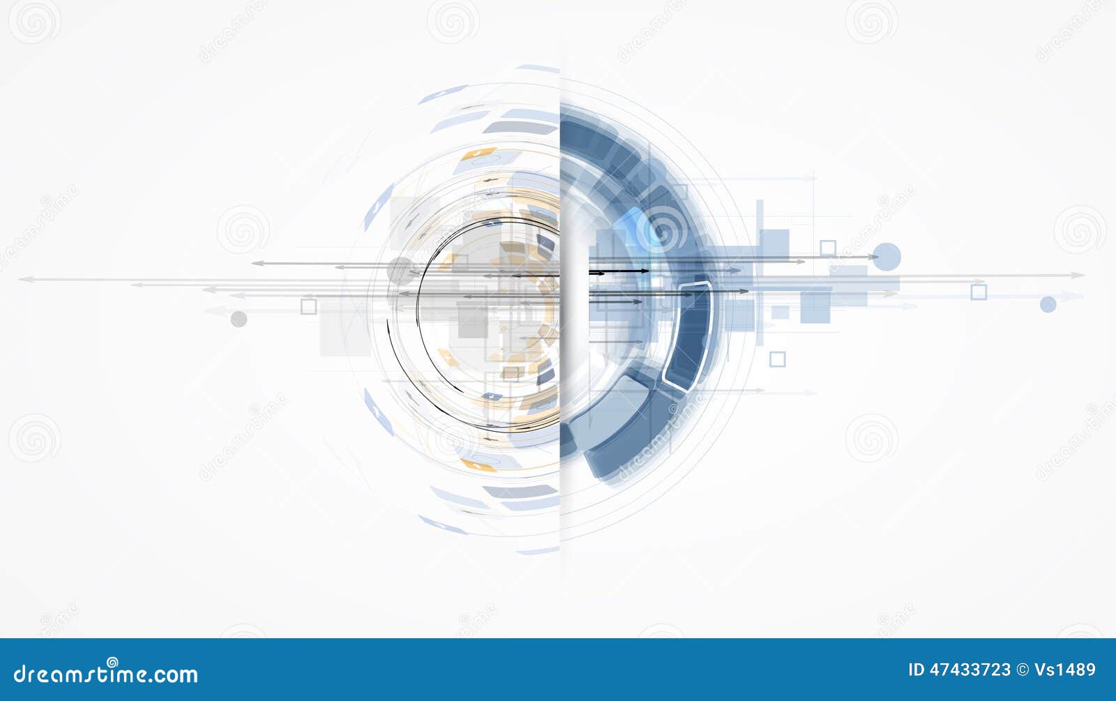 Integration and Innovation Technology Stock Vector - Illustration of ...