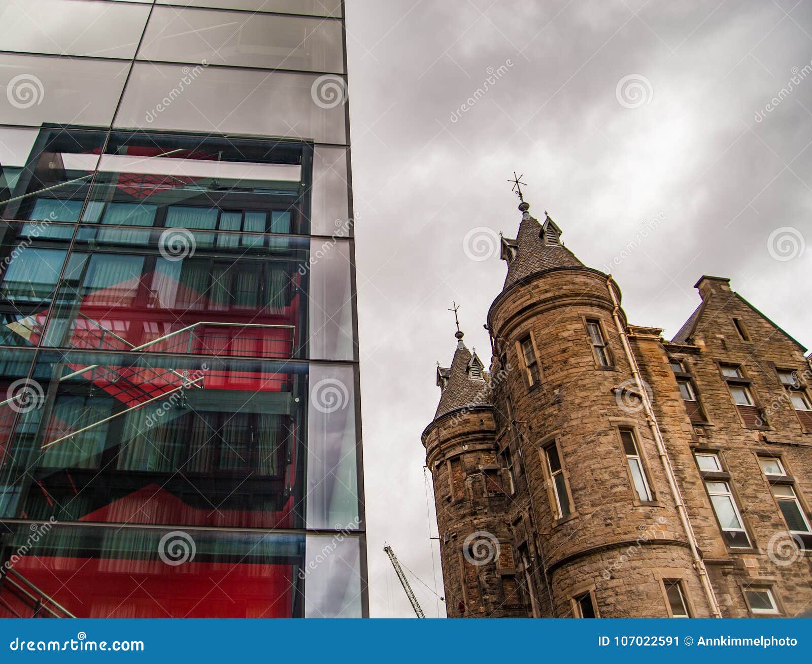 Medieval Buildings With Modern Architectural Features