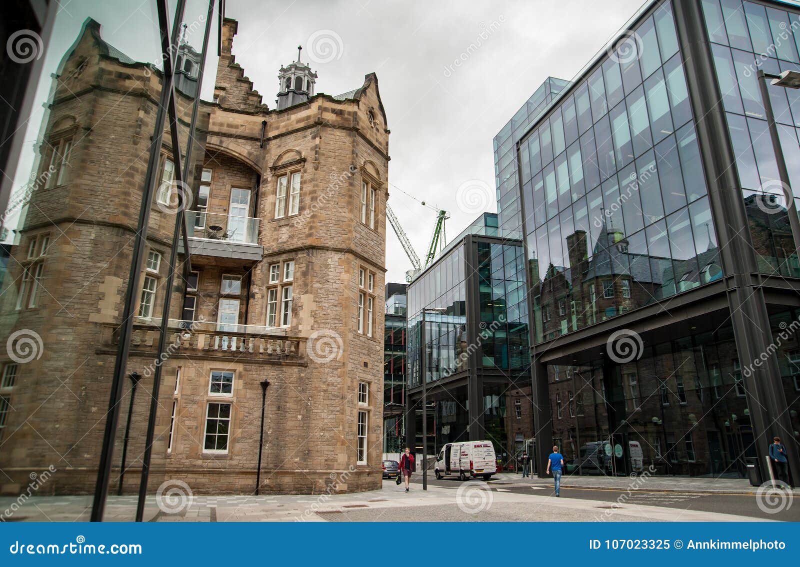 Integration of Medieval and Modern Architecture in Edinburgh, Sc ...