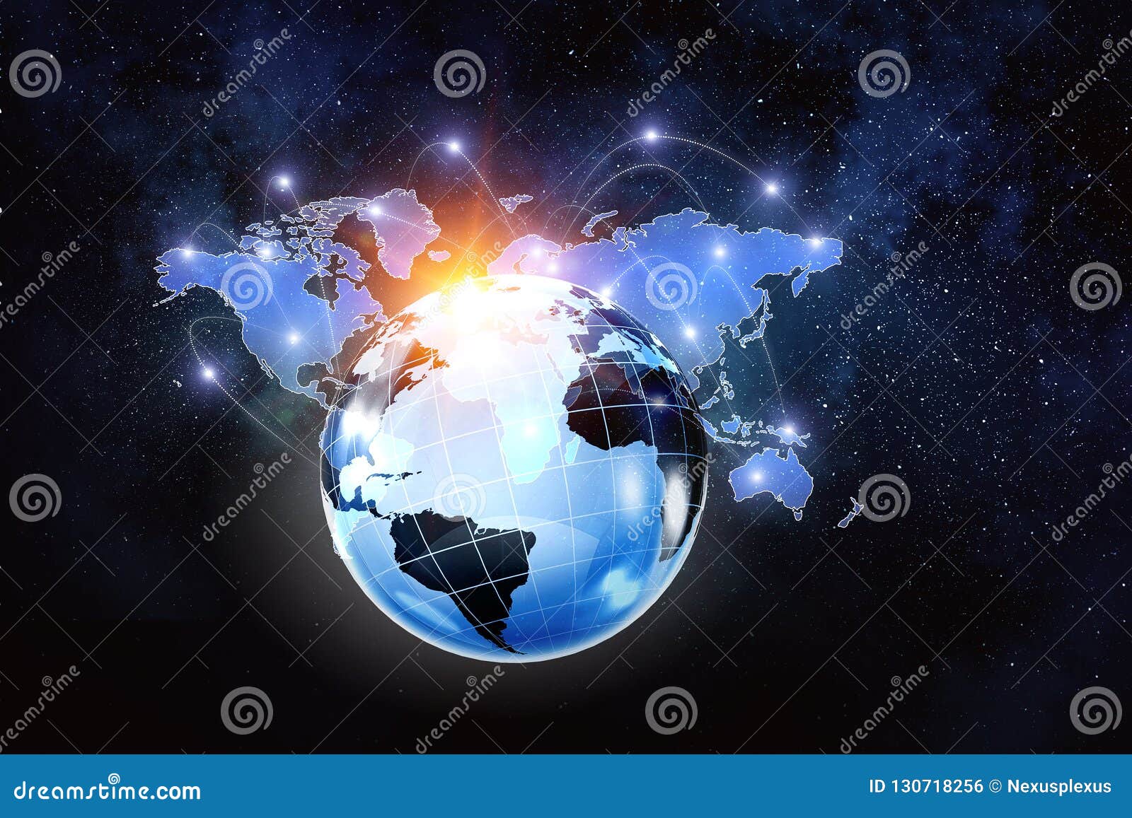 Integration of New Technologies Stock Illustration - Illustration of ...