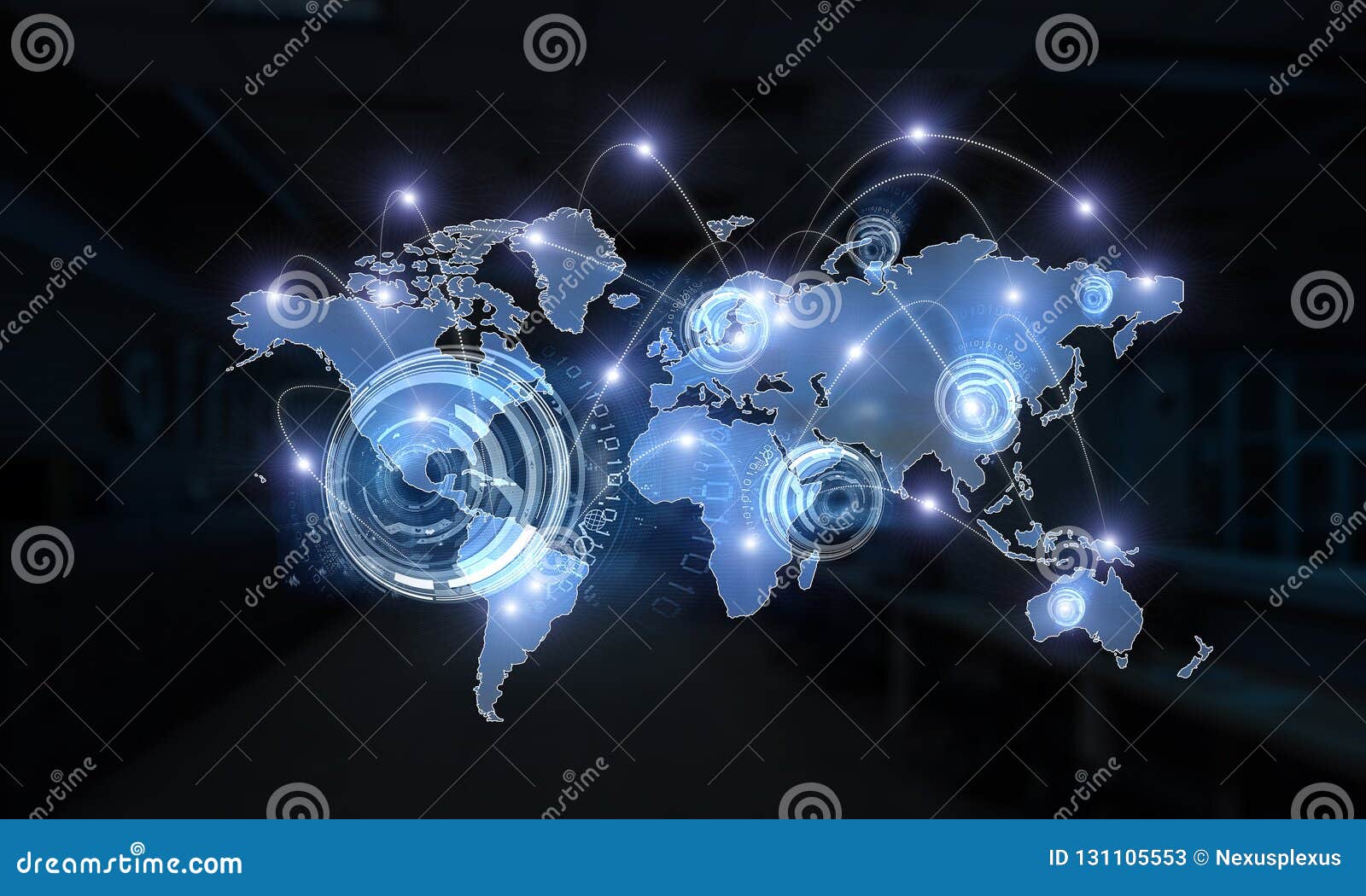 Integration of New Technologies Stock Illustration - Illustration of ...