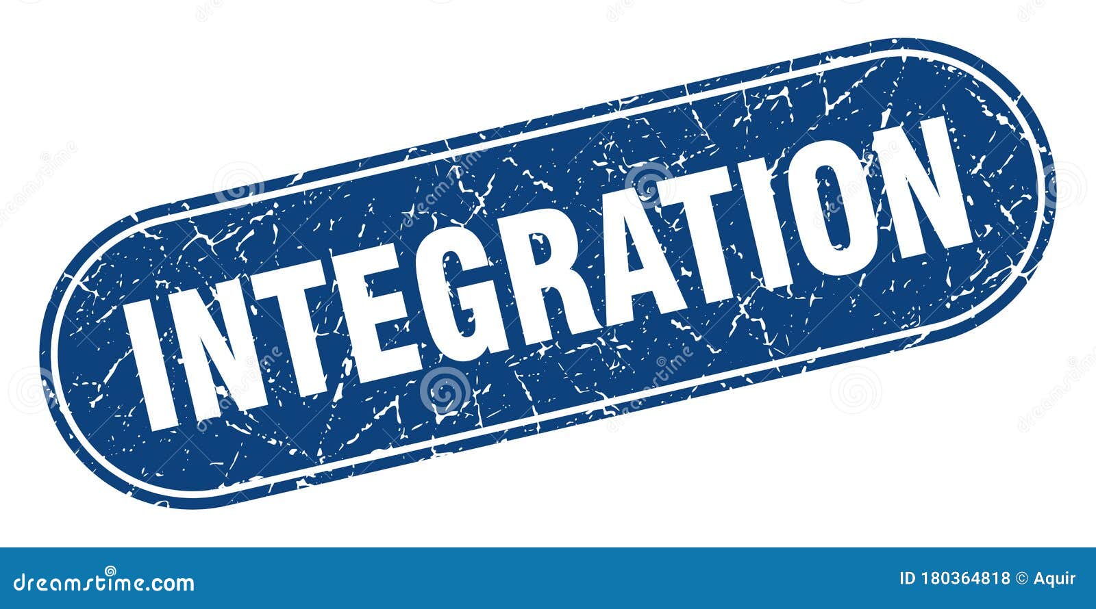 Integration Sign. Integration Grunge Stamp Stock Vector - Illustration ...