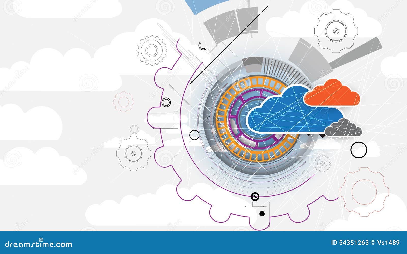 Integration Technology with Nature, Sky. Best Ideas for Business Stock ...