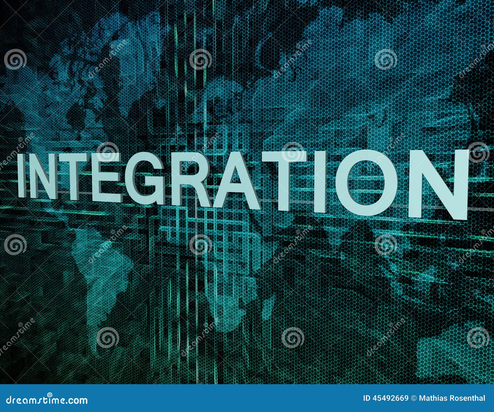 Integration stock illustration. Illustration of application - 45492669