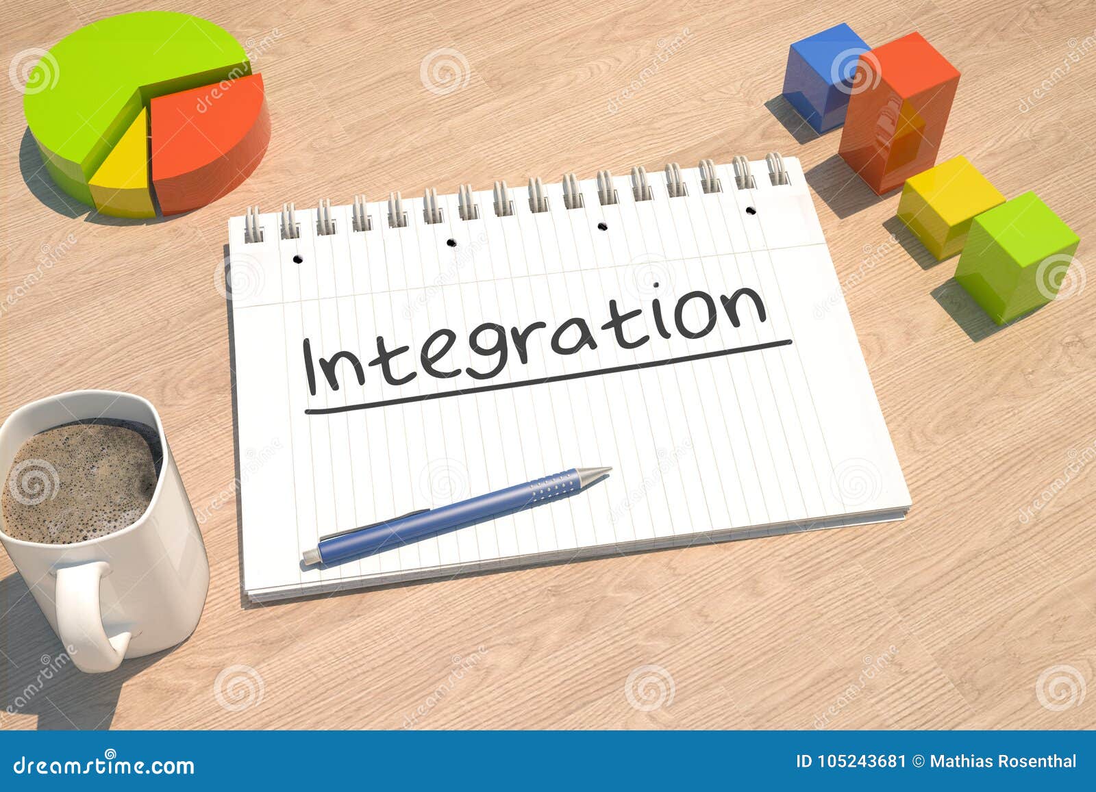 Integration text concept stock illustration. Illustration of partner ...