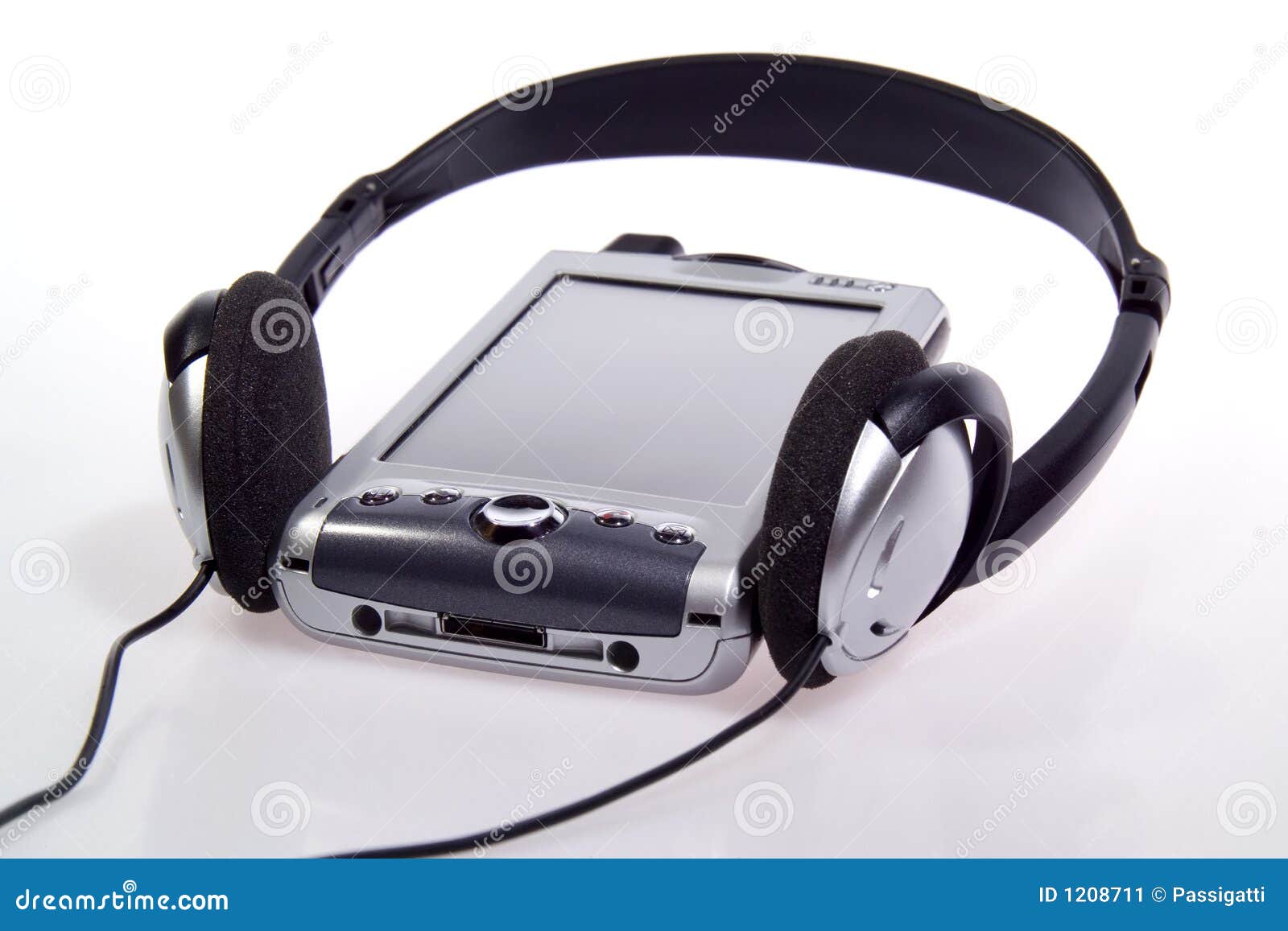 Integriertes PDA, Handy Und MP3-Player Stockbild - Bild von telefone ...