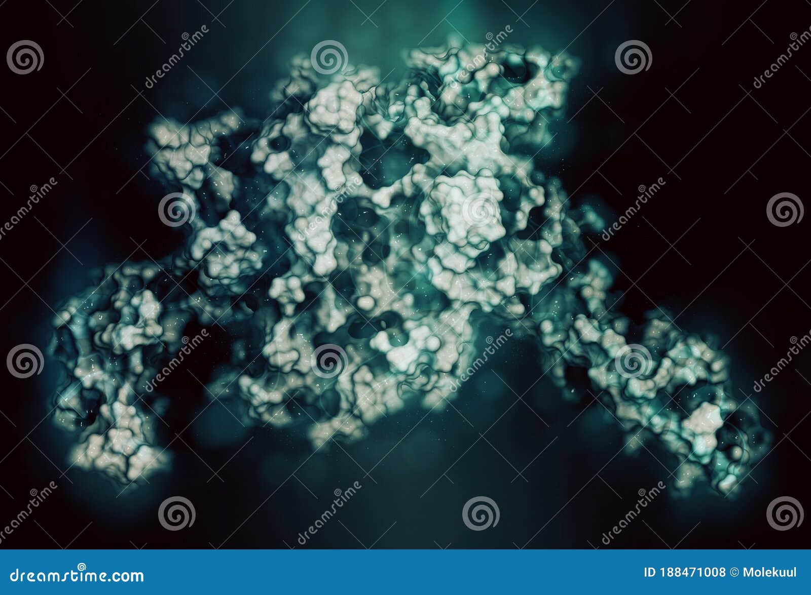 Integrin Alpha-4 Beta 7 (a4b7, Headpiece). Cell Surface Protein Complex ...