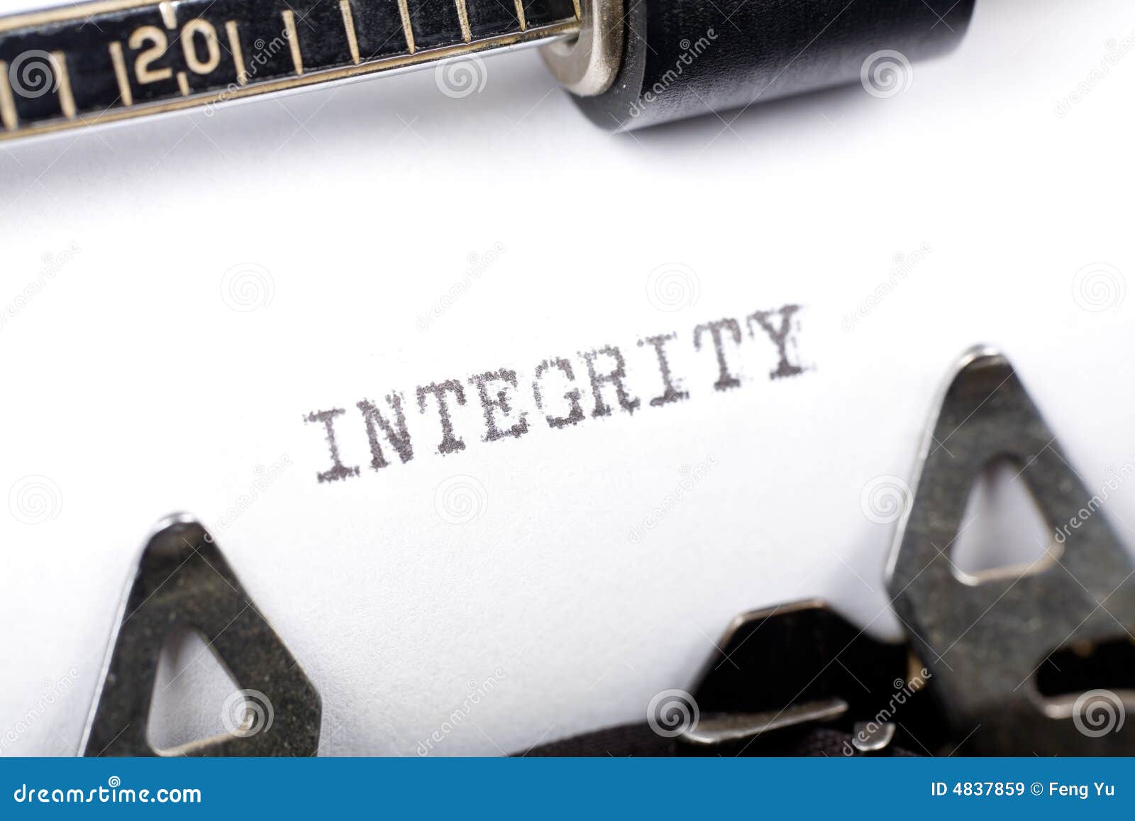 Integriteit stock afbeelding. Image of typering, informatie - 4837859