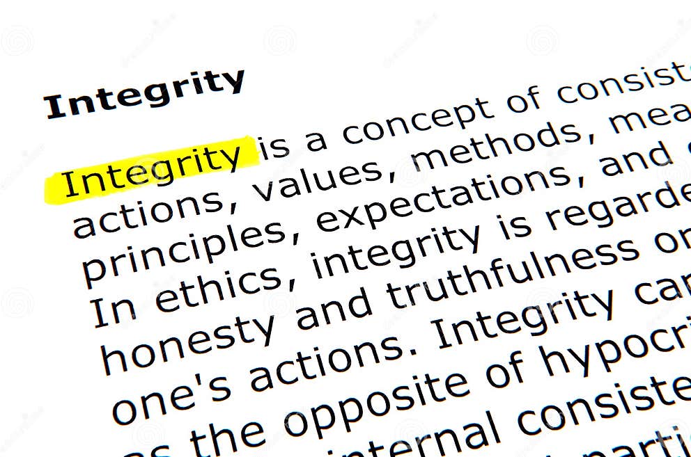 Integrity stock image. Image of handbook, integrity, skill - 21372621