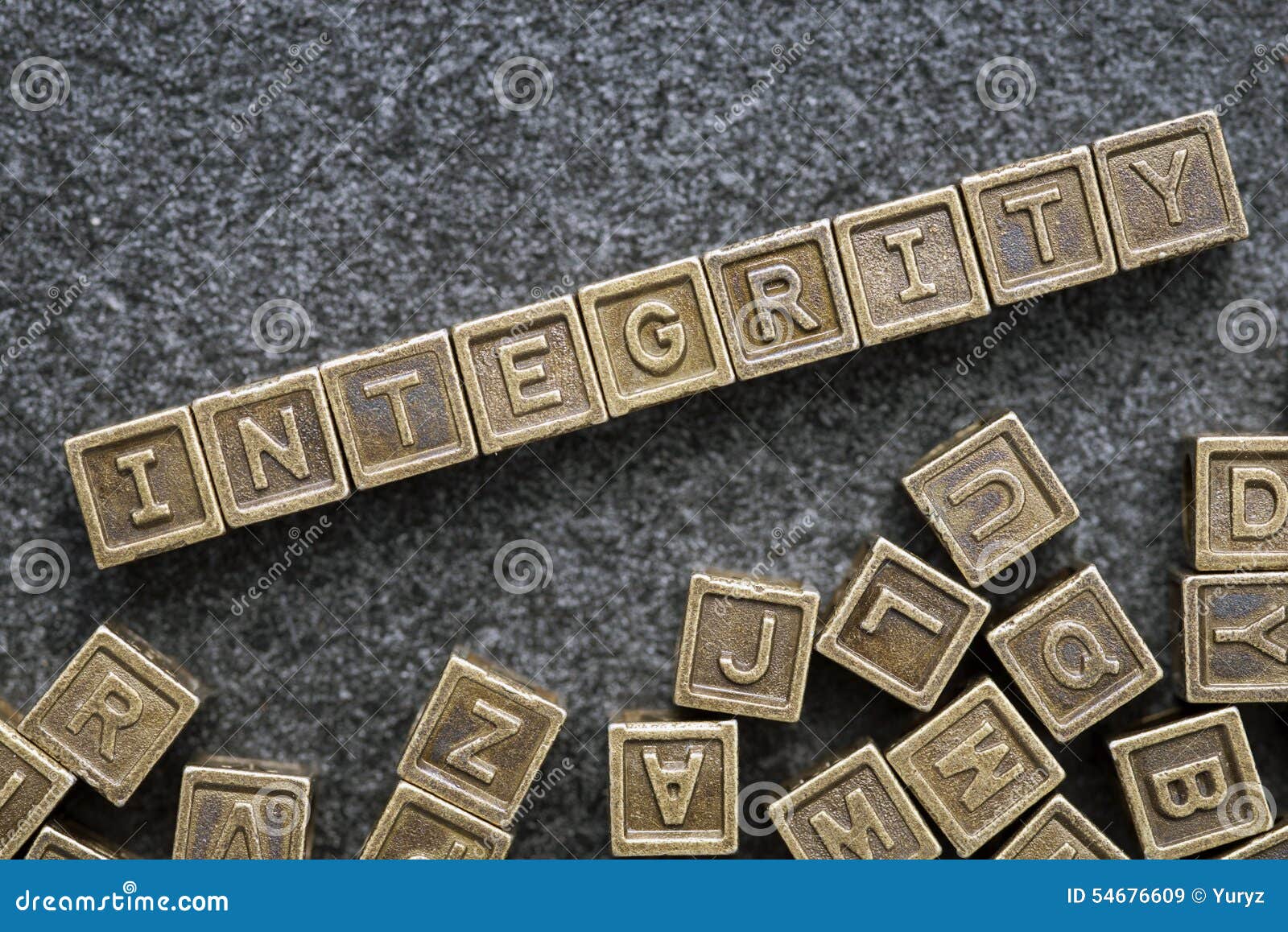 Integrity blocks stock image. Image of probity, fairness - 54676609