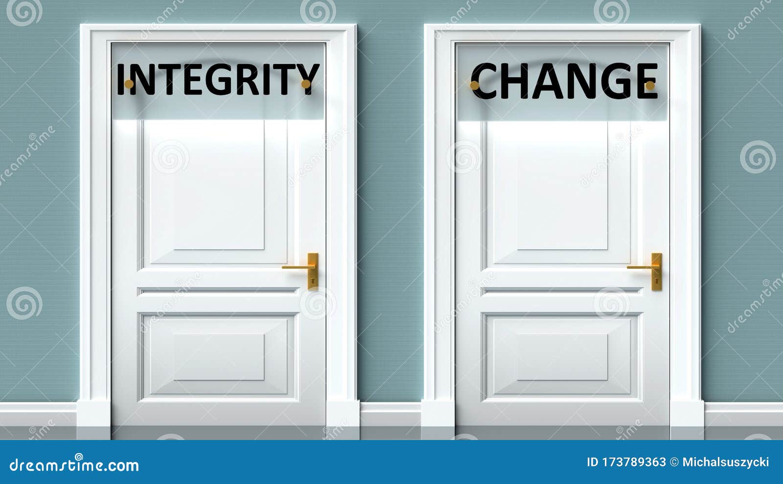 Integrity and Change As a Choice - Pictured As Words Integrity, Change ...