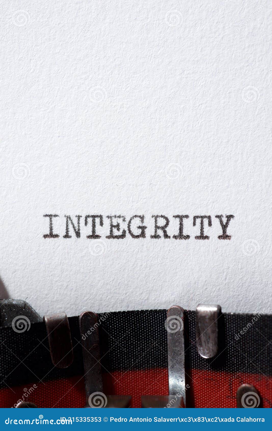 Integrity concept view stock image. Image of morality - 215335353