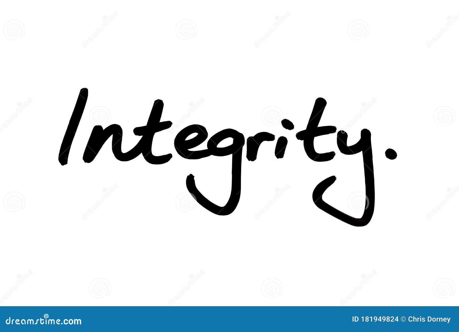 Integrity stock photo. Image of behavior, personalities - 181949824