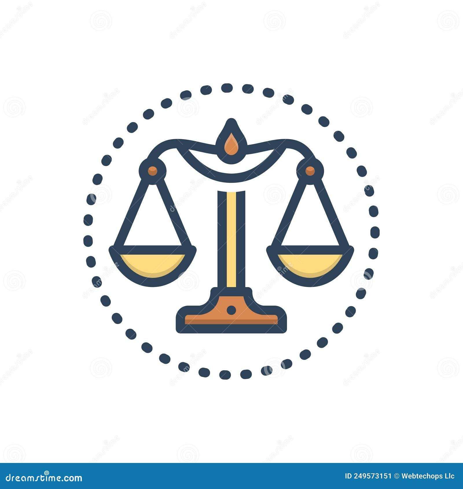 Color Illustration Icon for Integrity, Honest and Probity Stock Vector ...