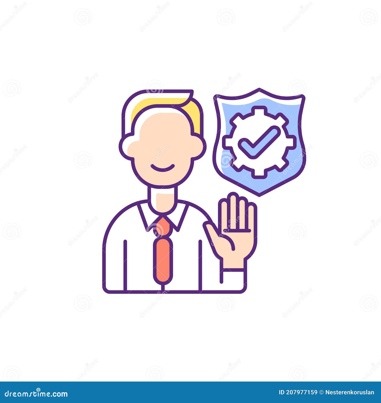 Integrity Icon. Thin Line Design Symbol From Business Ethics Icons ... Integrity Icon. Thin Line Design Symbol From Business Ethics Icons ...