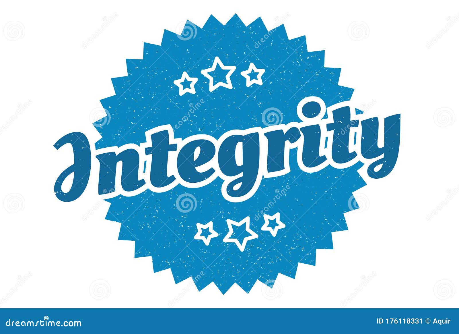 Integrity Sign. Integrity Vintage Retro Label Stock Vector ...