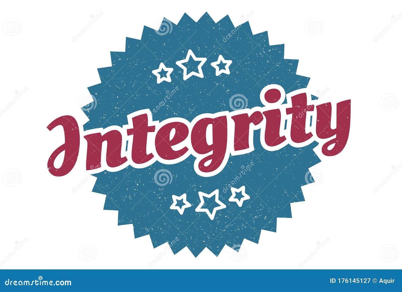 Integrity Sign. Integrity Vintage Retro Label Stock Vector ...