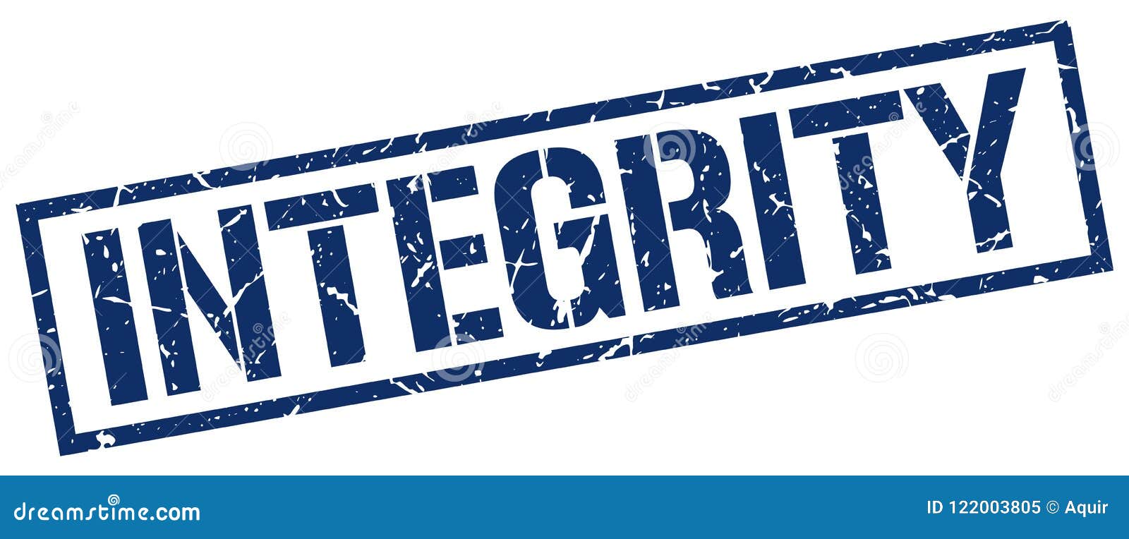 Integrity stamp stock vector. Illustration of square - 122003805