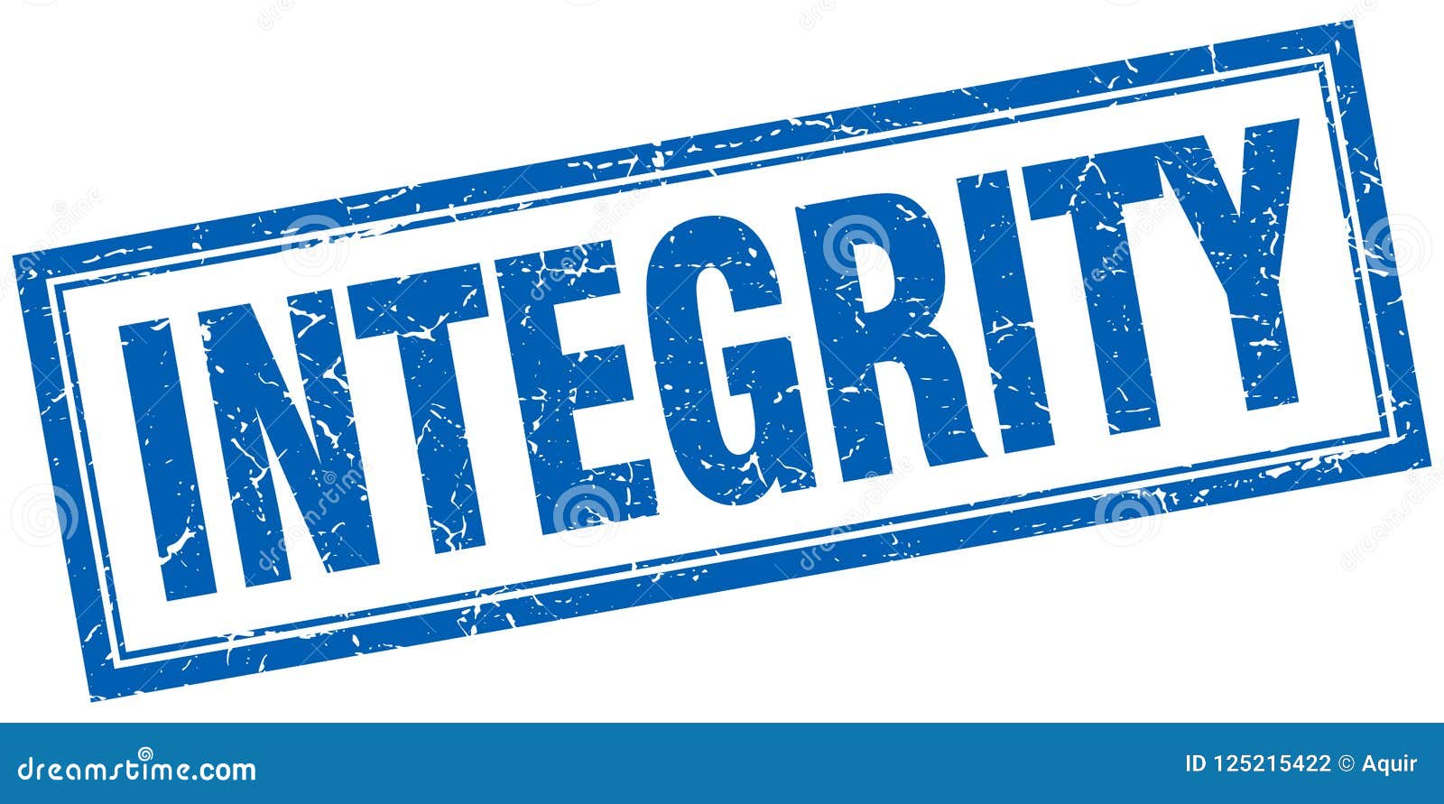 Integrity stamp stock vector. Illustration of sign, template - 125215422