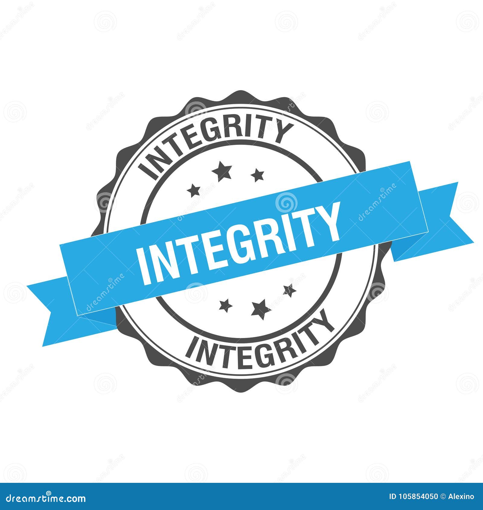 Integrity Stamp Illustration Stock Vector - Illustration of product ...