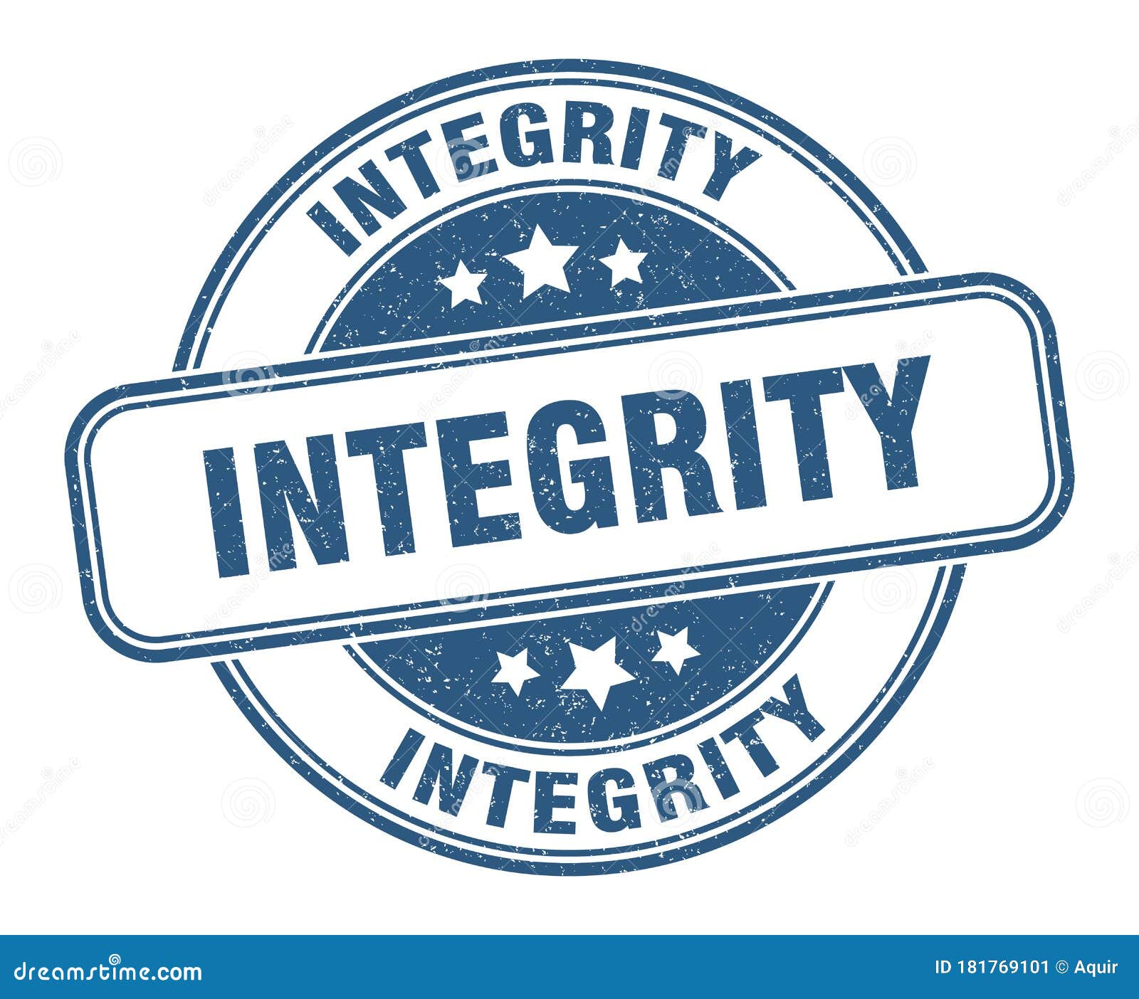 Integrity Stamp. Integrity Round Grunge Sign Stock Vector ...