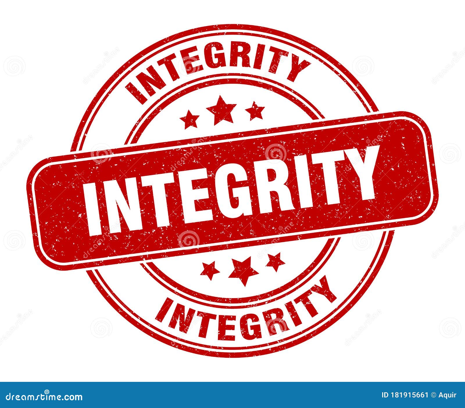 Integrity Stamp. Integrity Round Grunge Sign Stock Vector ...