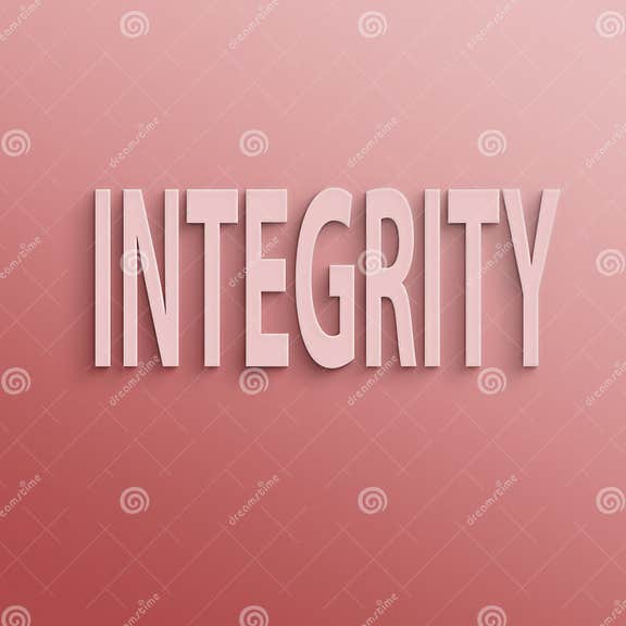 Integrity stock illustration. Illustration of reliability - 49592724