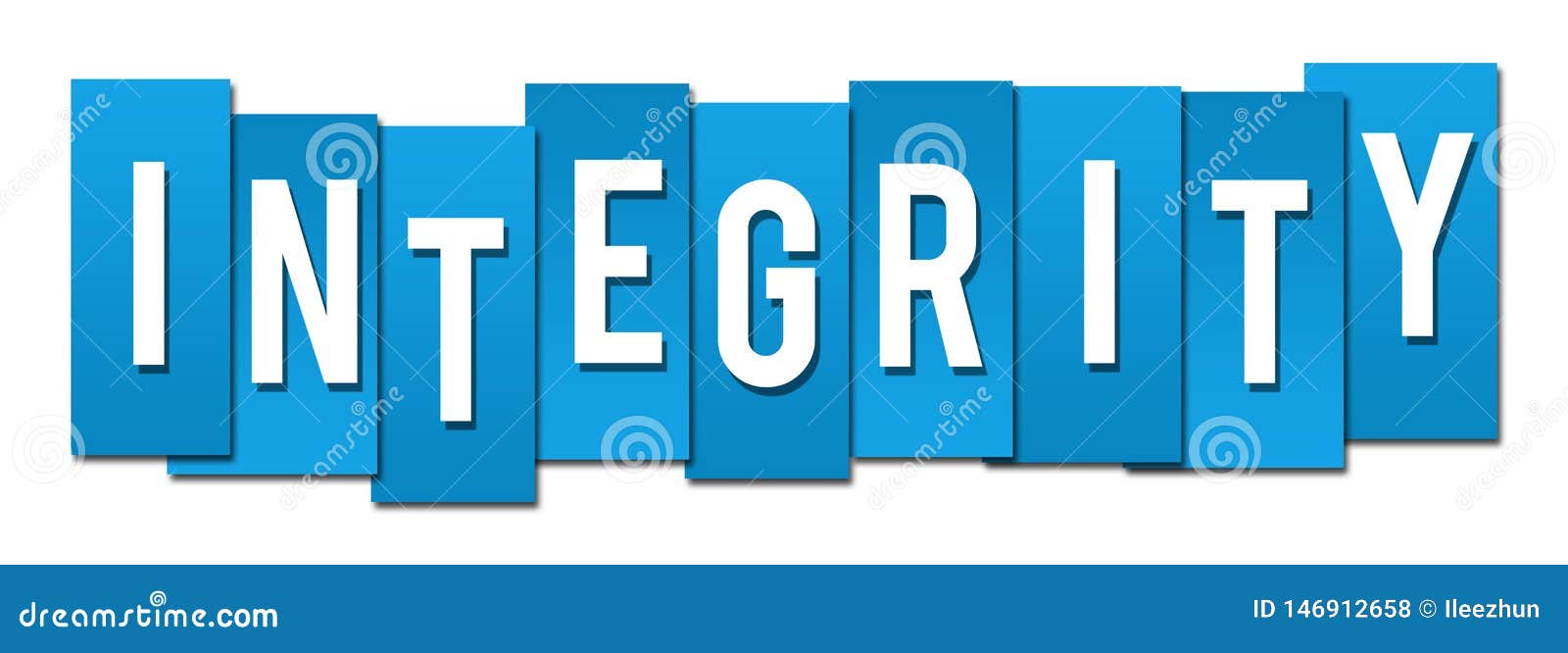 Integrity Professional Blue Stock Illustration - Illustration of core ...