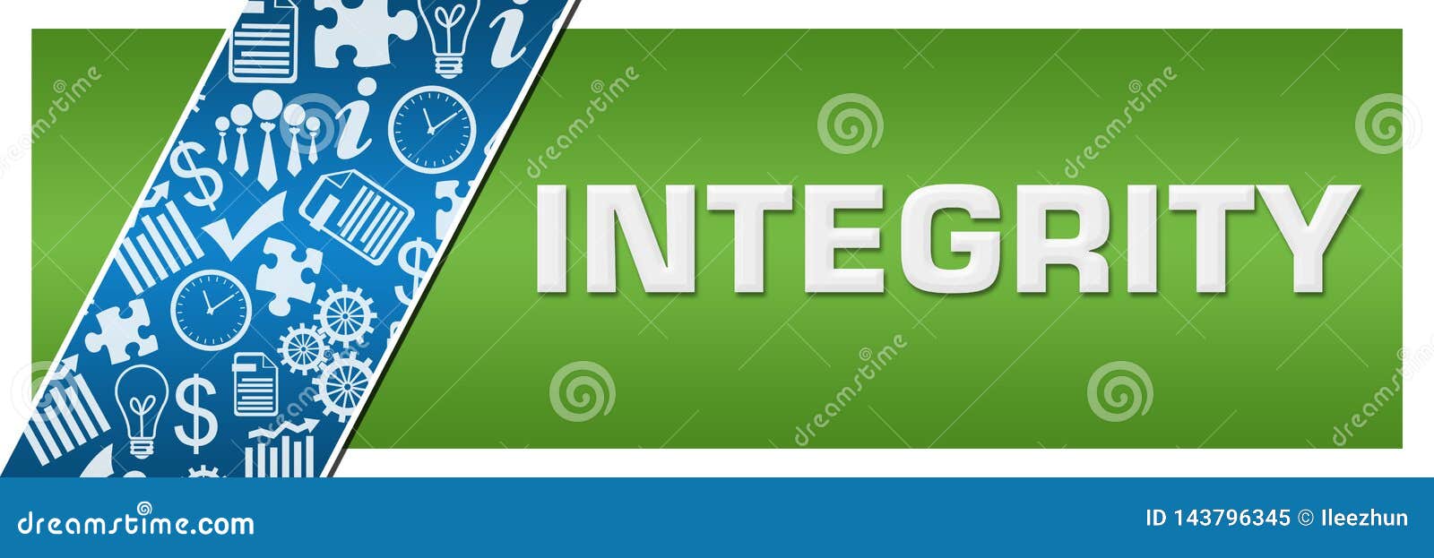 Integrity On Green Arrow. Royalty-Free Stock Photography ...