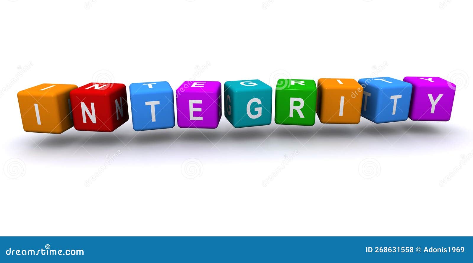 Integrity Word On Purple Stock Image | CartoonDealer.com #284600005