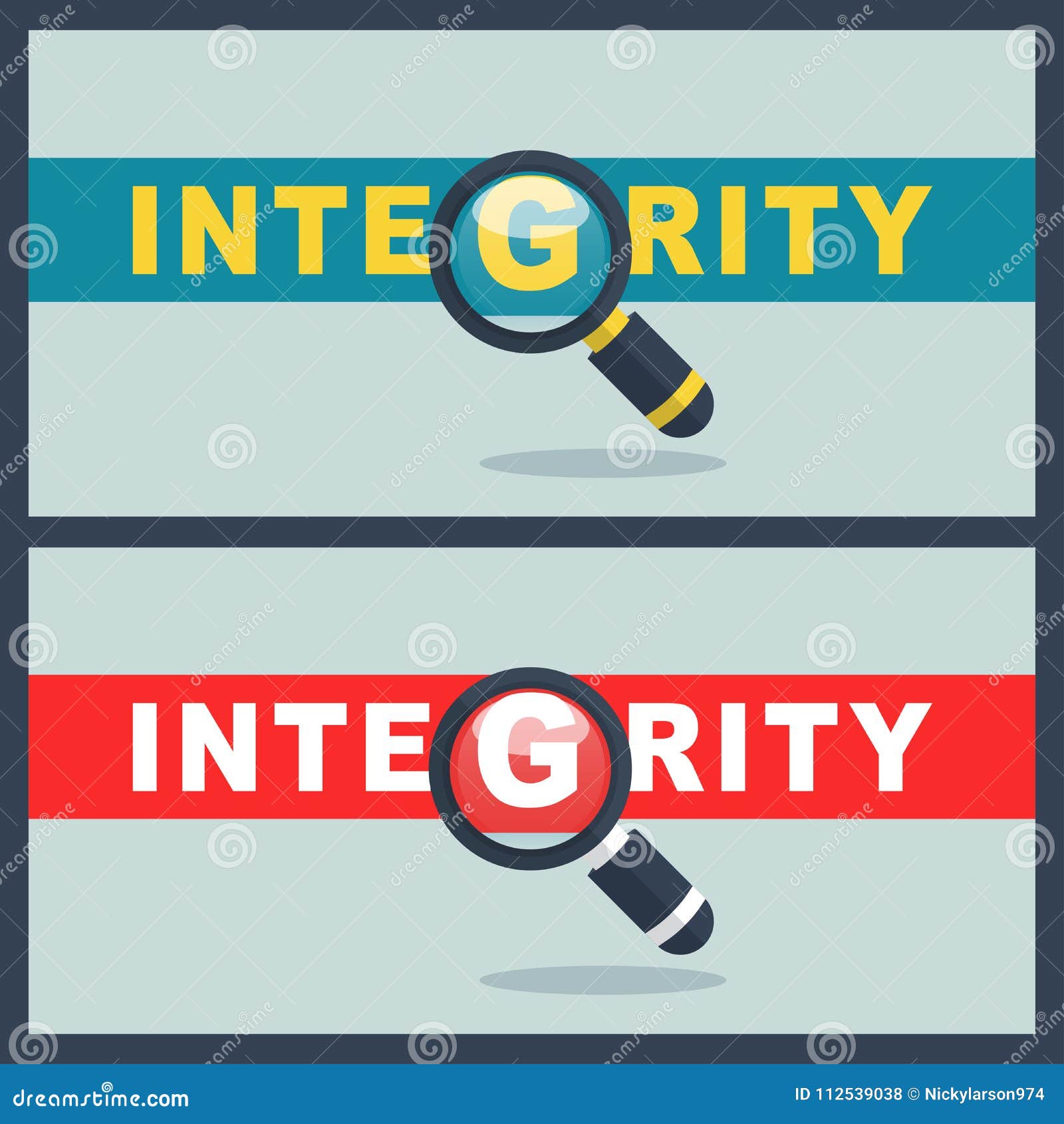 Integrity Word On Purple Stock Image | CartoonDealer.com #284600005