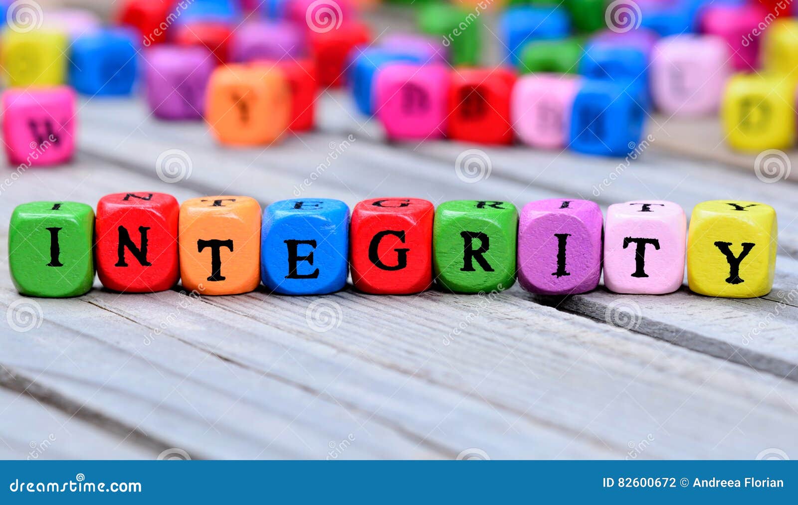 Integrity Word Stock Image | CartoonDealer.com #12038563