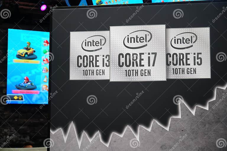 Intel Core I7 Advertisement Editorial Photo - Image of label, computer ...