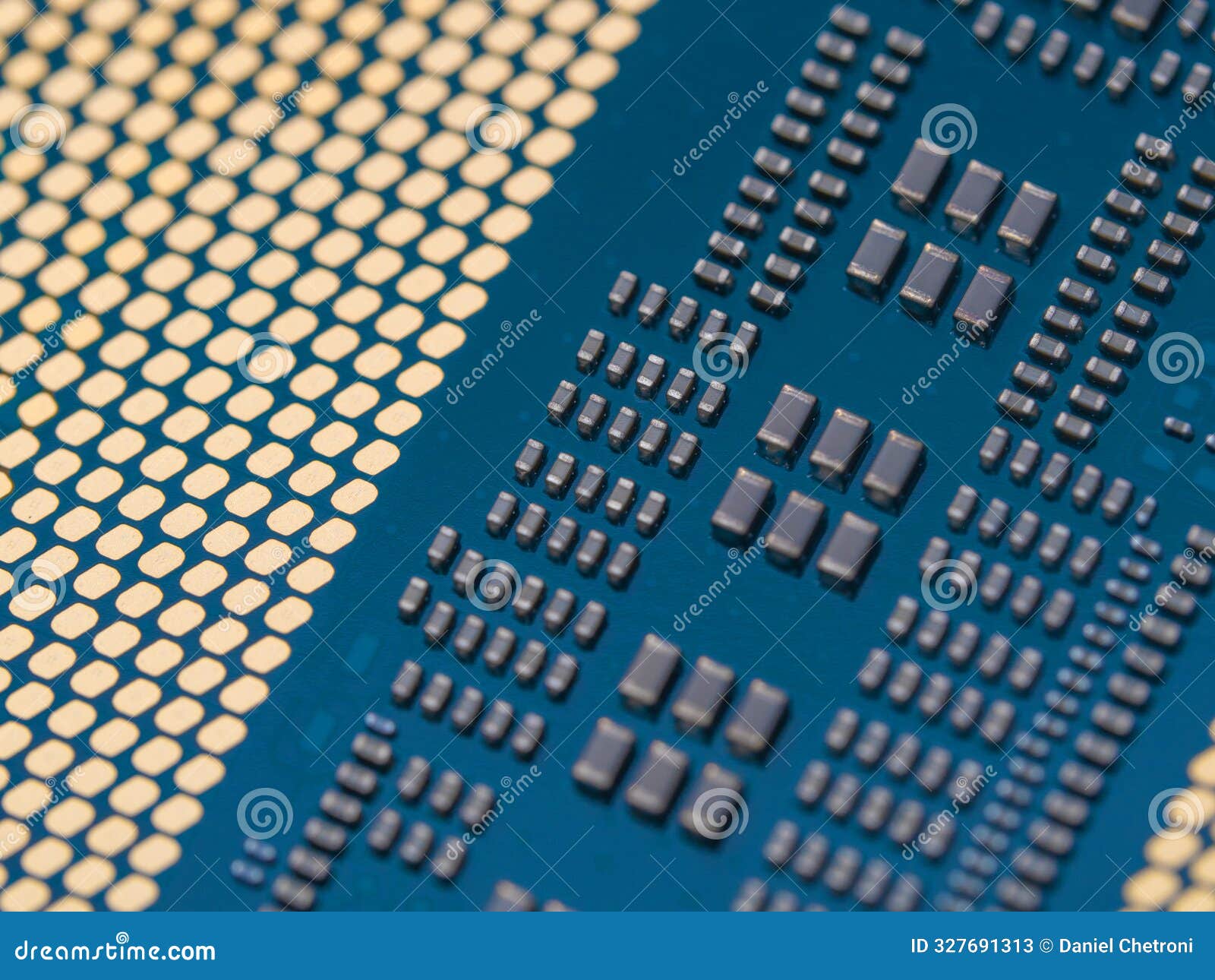 Intel Core 14th Gen I9-14900K Processor Case, Focus on CPU Connectors ...