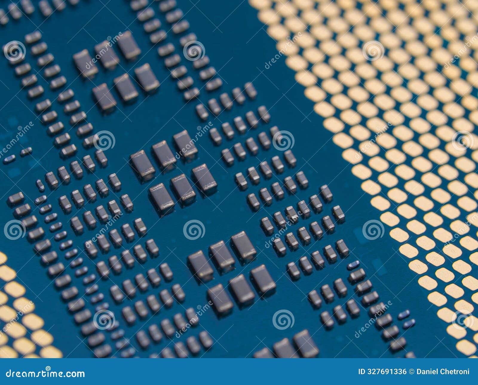 Intel Core 14th Gen I9-14900K Processor Case, Focus on CPU Connectors ...