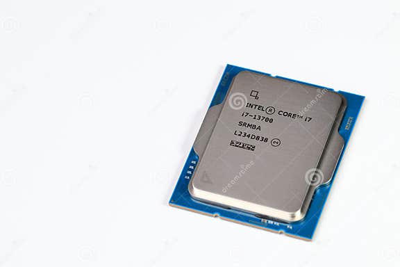 Intel CPU Central Processor Unit Core I7 13700 Editorial Photography ...