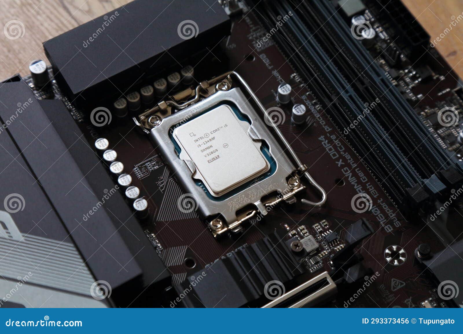 Intel I5-13400F CPU PC Hardware Editorial Photo - Image of mainboard ...