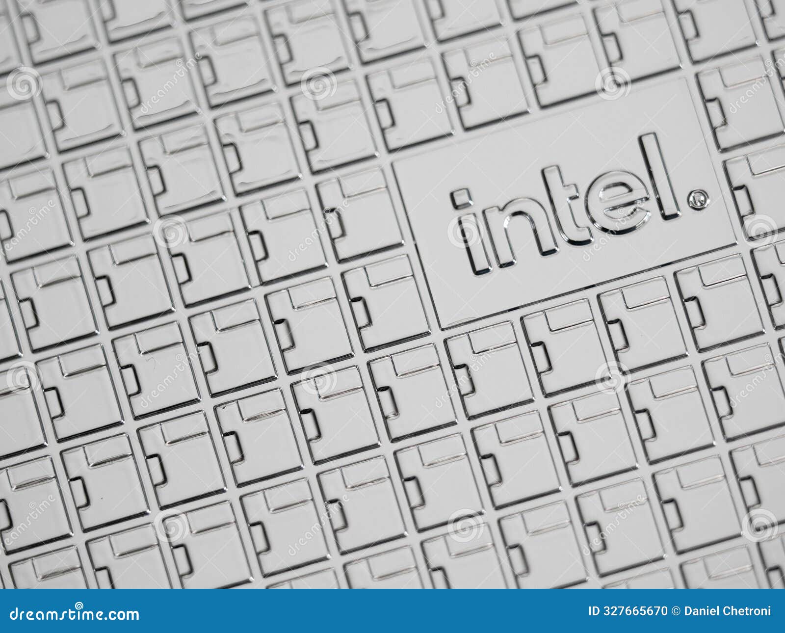 Intel Logo on an Intel Core 14th Gen I9-14900K Processor Case Editorial ...