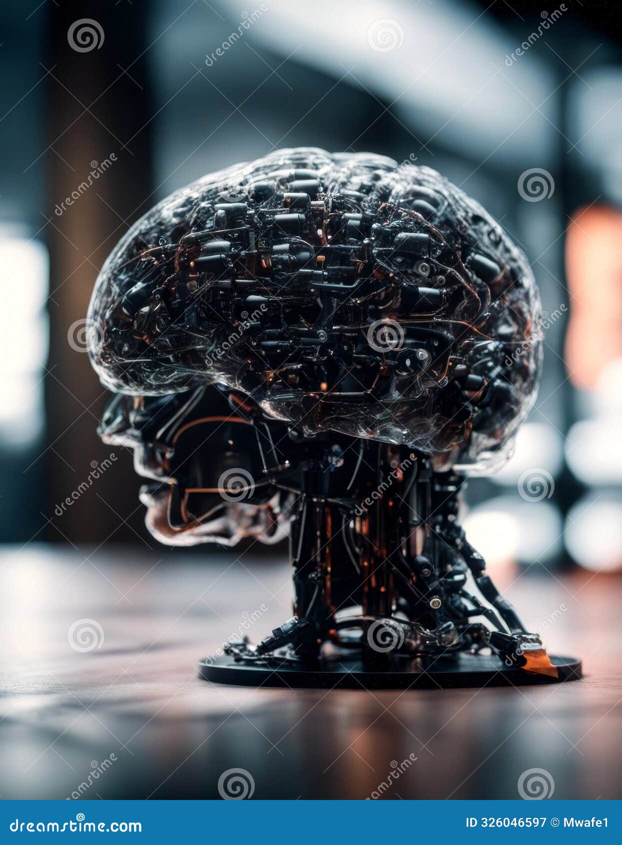 Inteligencia Artificial Cerebro Technology Robot Cyborg Futuristic ...