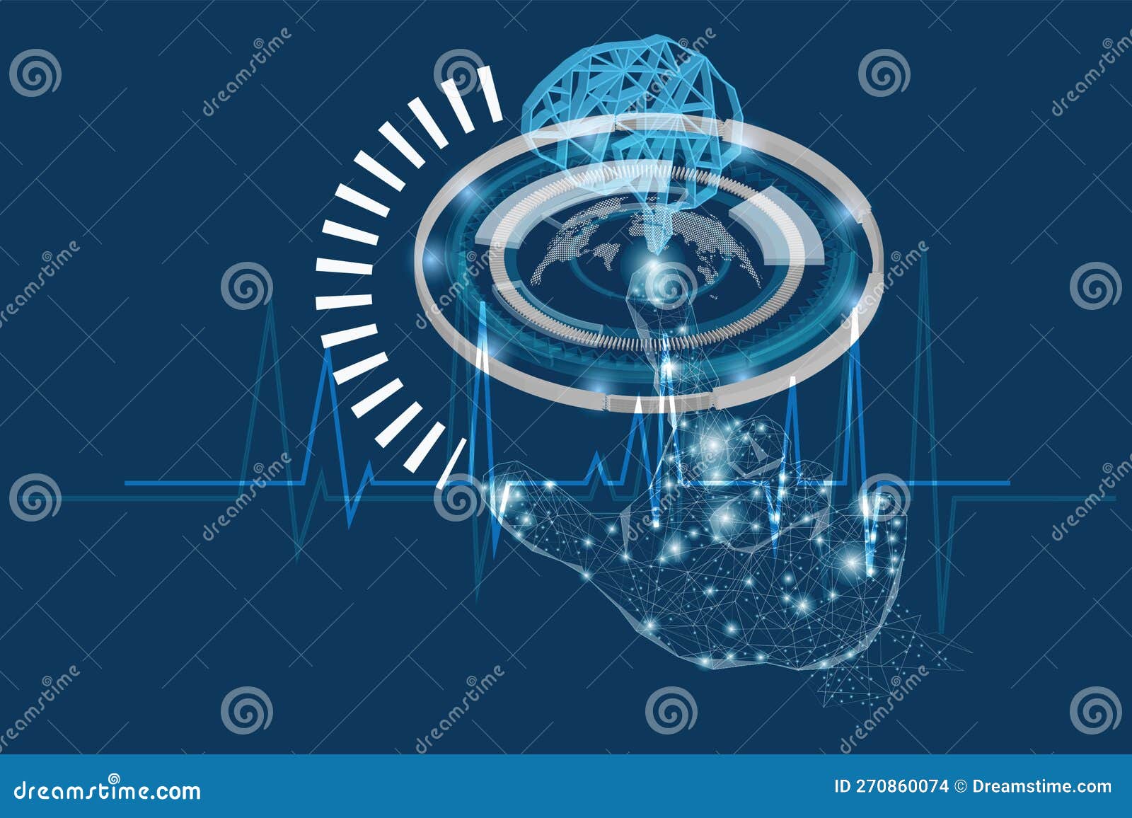 Intellectual Abilities of Artificial Intelligence Stock Vector ...