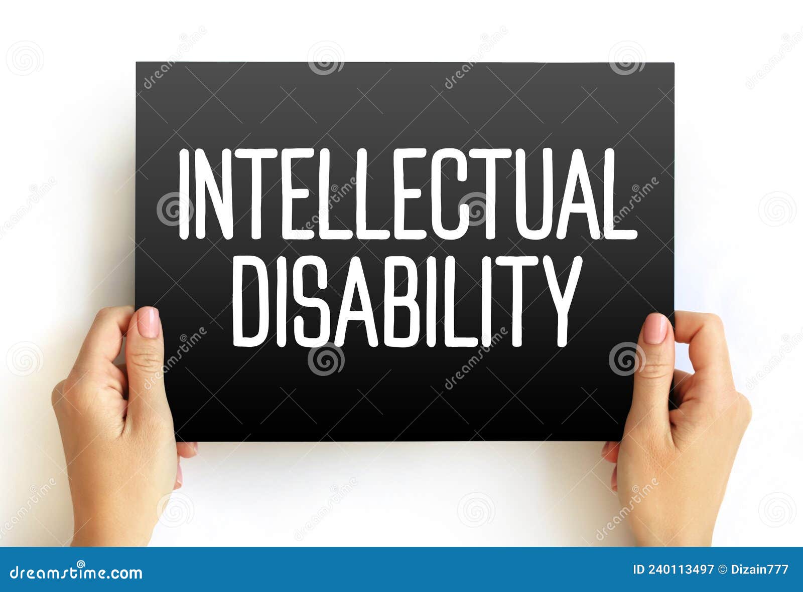 Intellectual Disability - Generalized Neurodevelopmental Disorder, Text ...