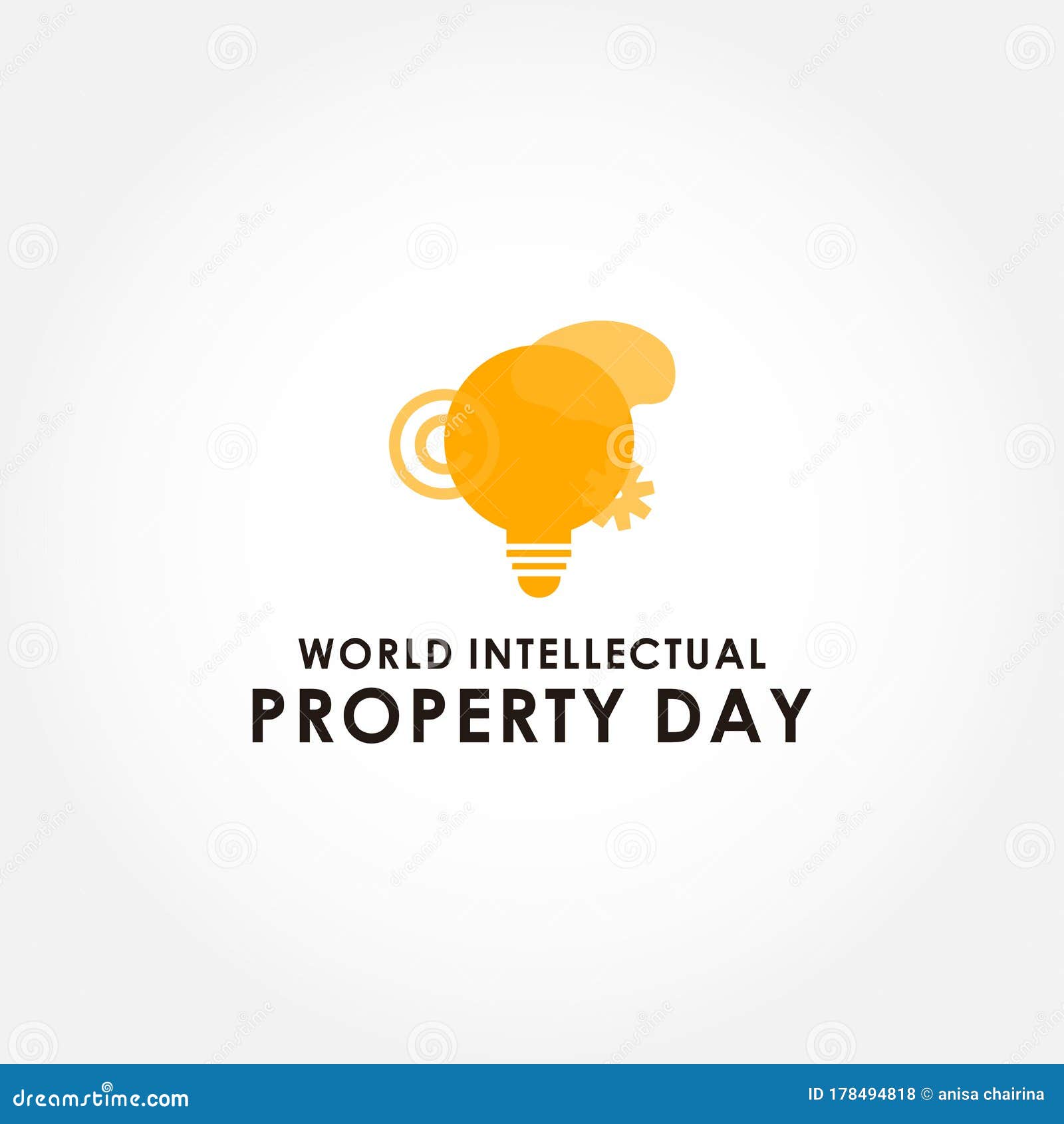 Intellectual Property Day Vector Design for Banner and Background Stock ...