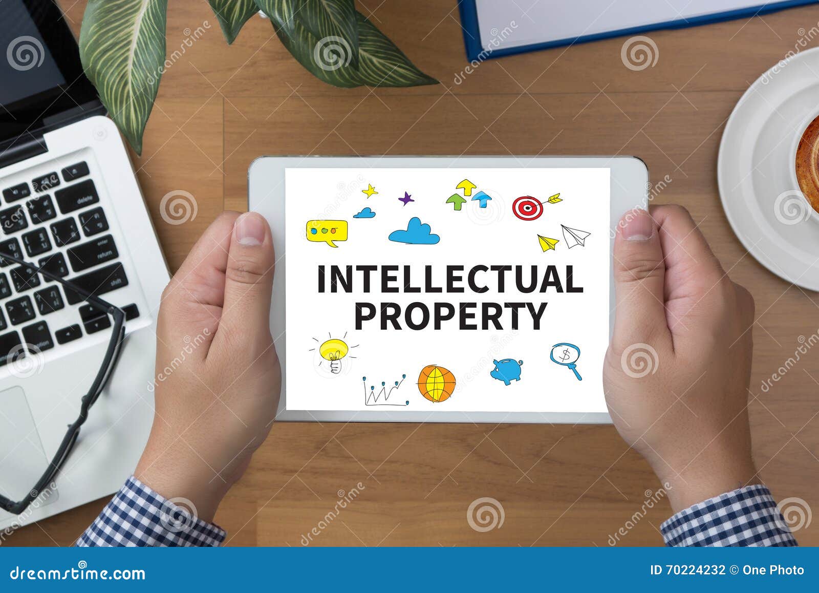 INTELLECTUAL PROPERTY stock photo. Image of product, label - 70224232