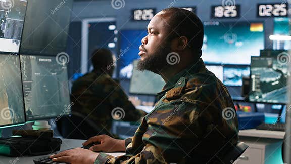 Intelligence Agent in Base of Operations Completes Mission during World ...