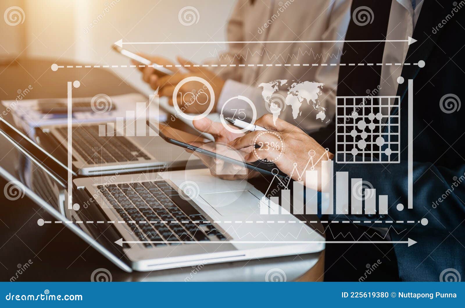 Intelligence Bi And Business Analytics Ba With Key Performance