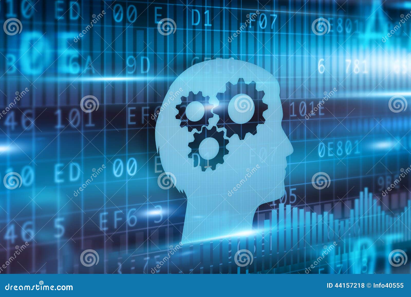 Intelligence concept stock illustration. Illustration of constructor ...
