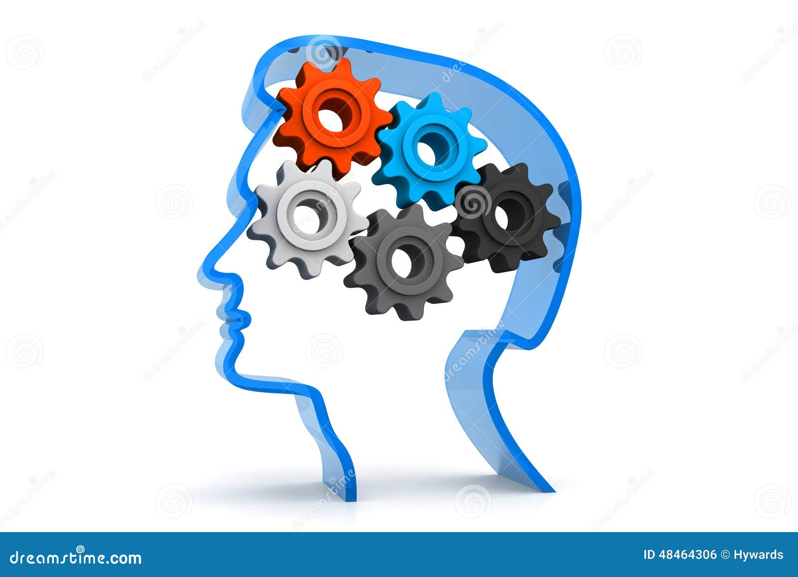 Intelligence concept stock illustration. Illustration of concept - 48464306